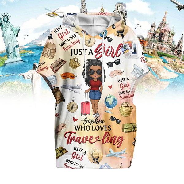 Women's Knitted Fleece Cloak With Kangaroo Pocket- Personalized Gift I ...