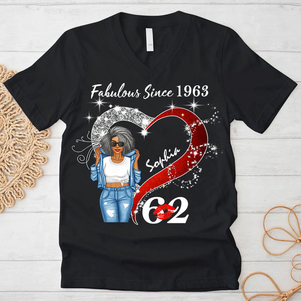 Custom Birthday Shirt, Her Gifts For 62 Years Old , Turning 62 Birthda ...