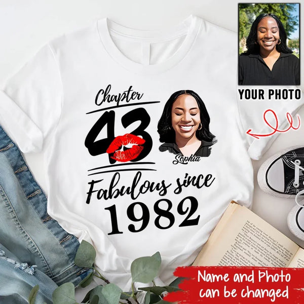 43rd Birthday Shirts, Custom Birthday Shirts, Turning 43 Shirt, Gifts ...