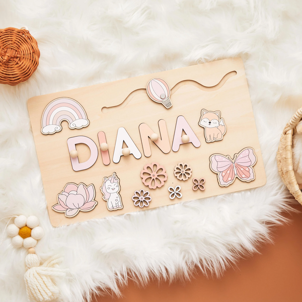 Personalized BusyBoard, Christmas Gifts For Kids, Wooden Puzzle Board ...