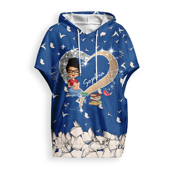 Women's Knitted Fleece Cloak With Kangaroo Pocket- Personalized Gift I ...