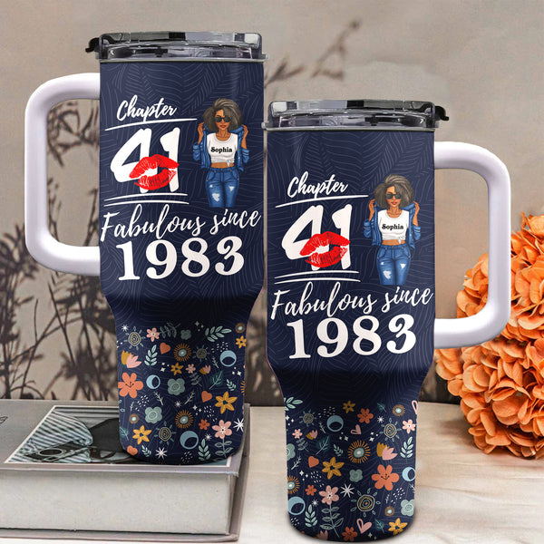 Personalized Tumbler With Straw, Gift Ideas 41st Birthday Woman-ALK ...