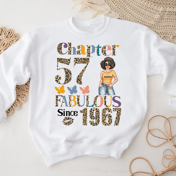 Chapter 57, Fabulous Since 1967 57th Birthday Unique T Shirt For Woman ...