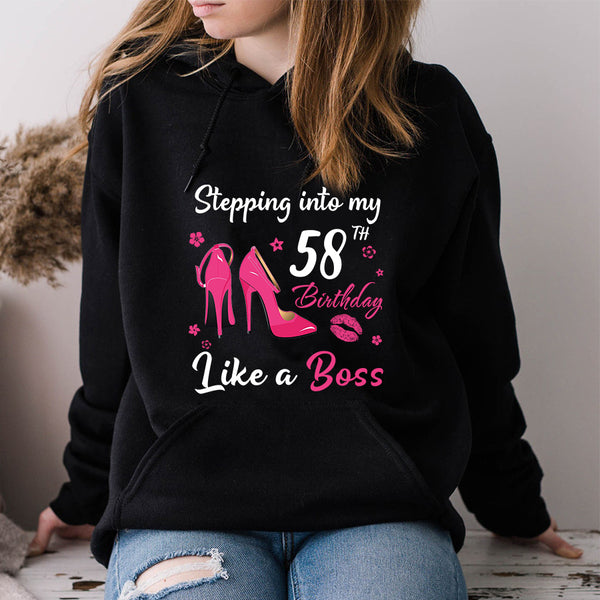 Stepping into my 58th Birthday Like a Boss, 58th birthday unique gifts ...