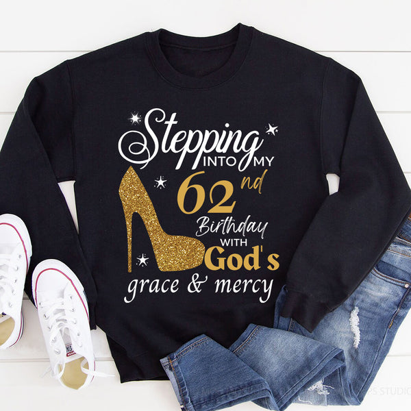 Stepping Into My 62nd, Fabulous Since 1960 62nd Birthday Unique T Shir ...