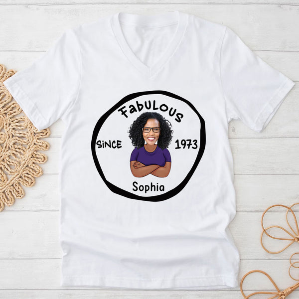 50th birthday shirts for her, Personalised 50th birthday gifts, 1973 t ...
